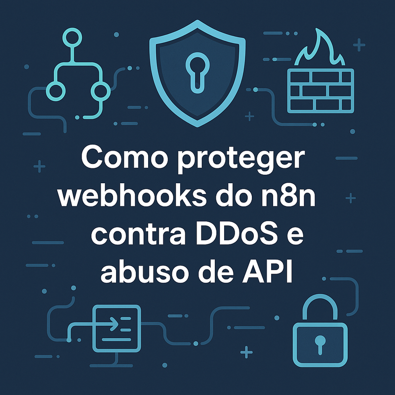 Como proteger webhooks do n8n contra DDoS